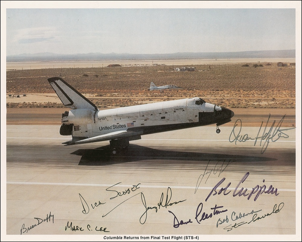 Challenger: Dick Scobee Signed Photograph | RR Auction