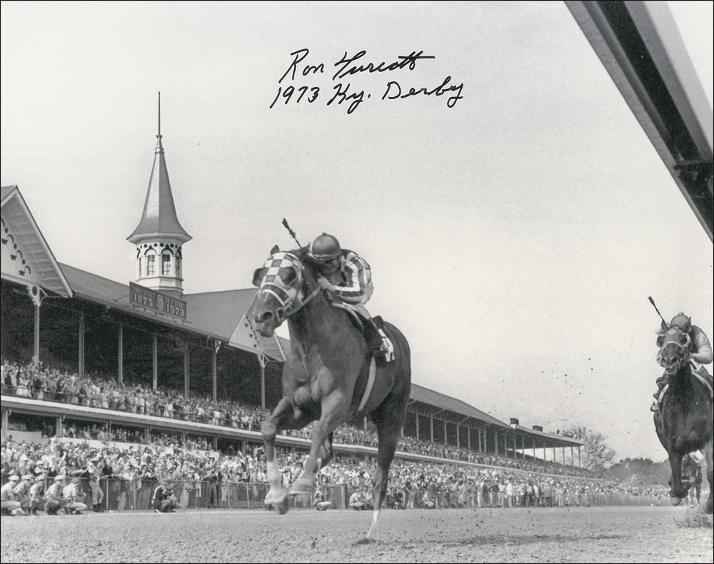Horse Racing: Ron Turcotte Signed Photograph | RR Auction