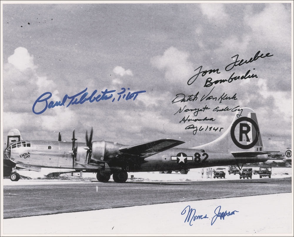 Enola Gay Signed Photograph | RR Auction