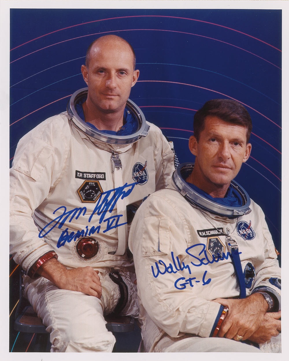 Gemini 6 Signed Photograph | RR Auction