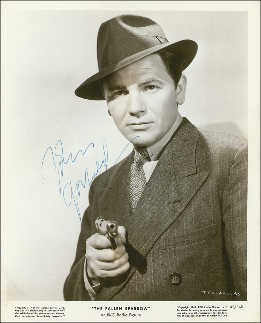 John Garfield Signed Photograph | RR Auction