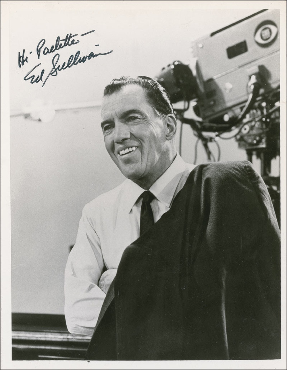 Ed Sullivan Signed Photograph | RR Auction