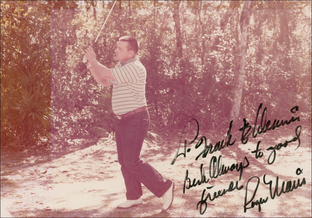 Roger Maris Signed Photograph | RR Auction