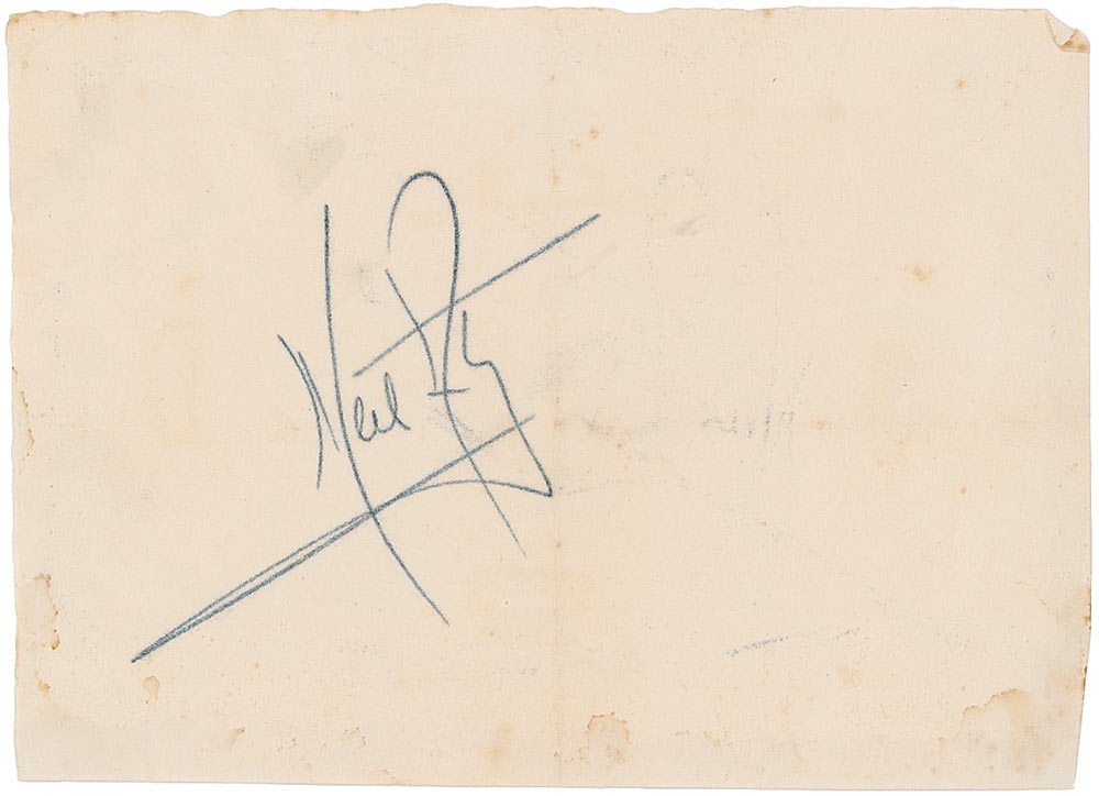 Neil Armstrong Signature | RR Auction