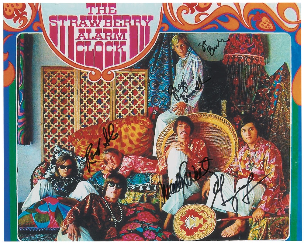 Strawberry Alarm Clock Signed Photograph | RR Auction