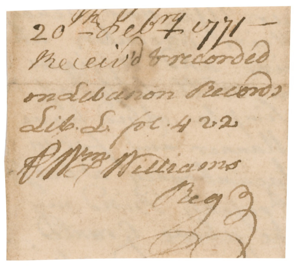 Declaration of Independence: William Williams Signature | RR Auction