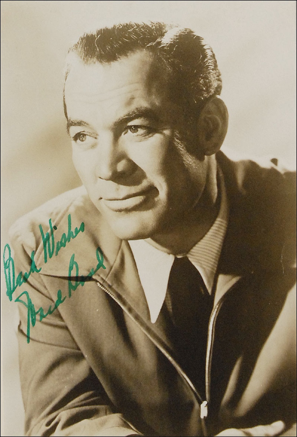 Ward Bond Signed Photograph | RR Auction