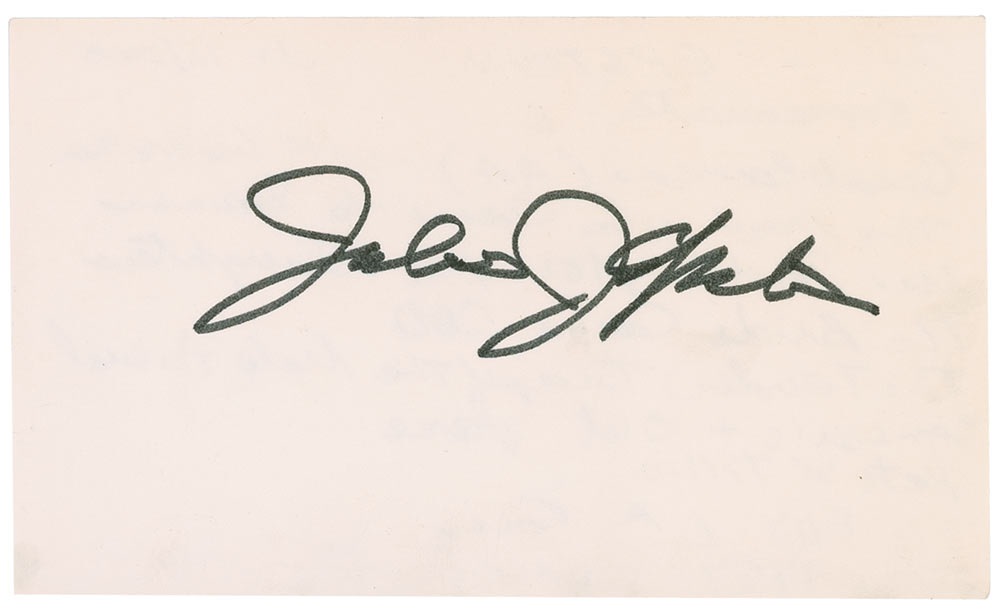 Casablanca: Julius J. Epstein Signature | RR Auction