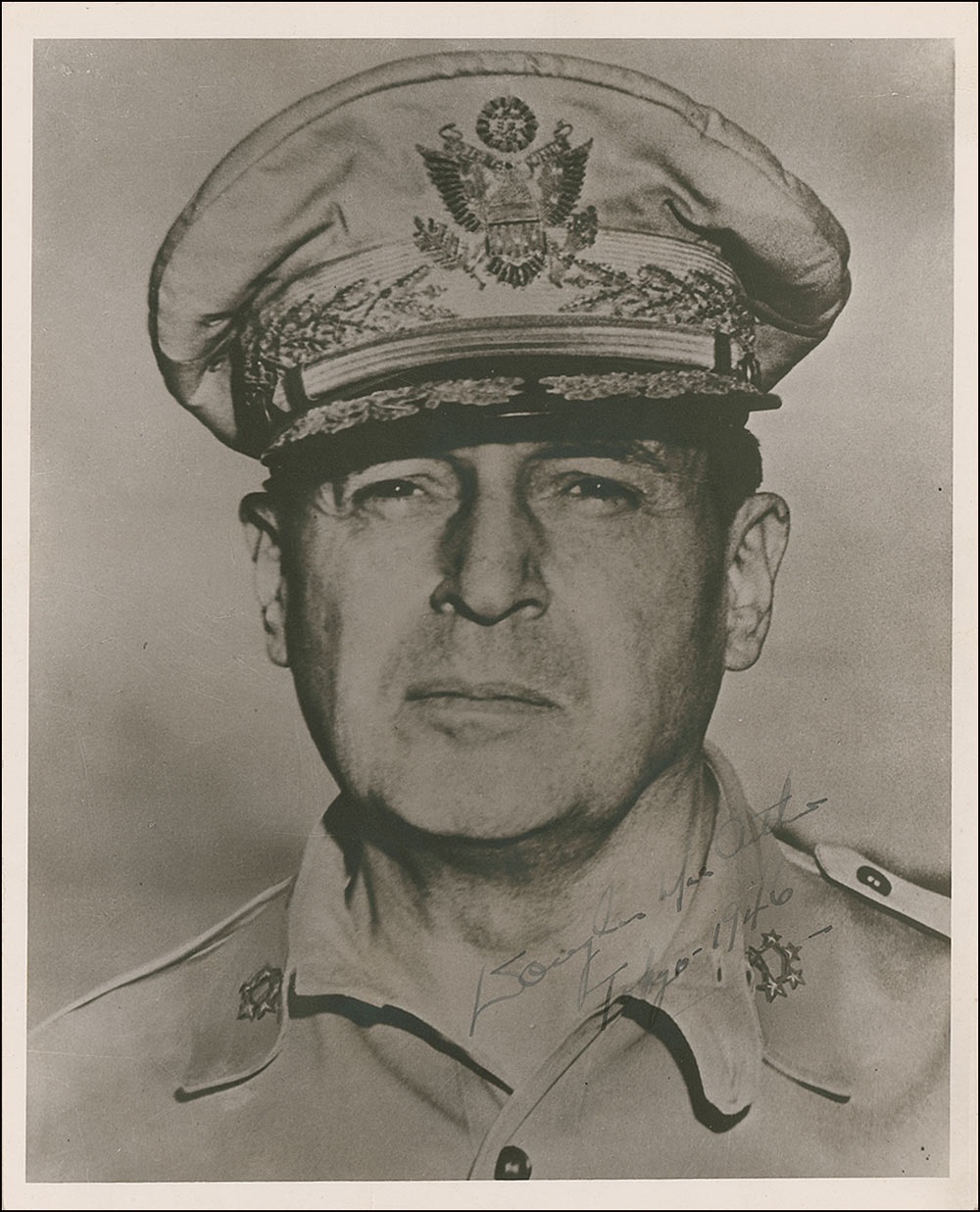 Douglas MacArthur: MacArthur portrait from the Japanese occupation