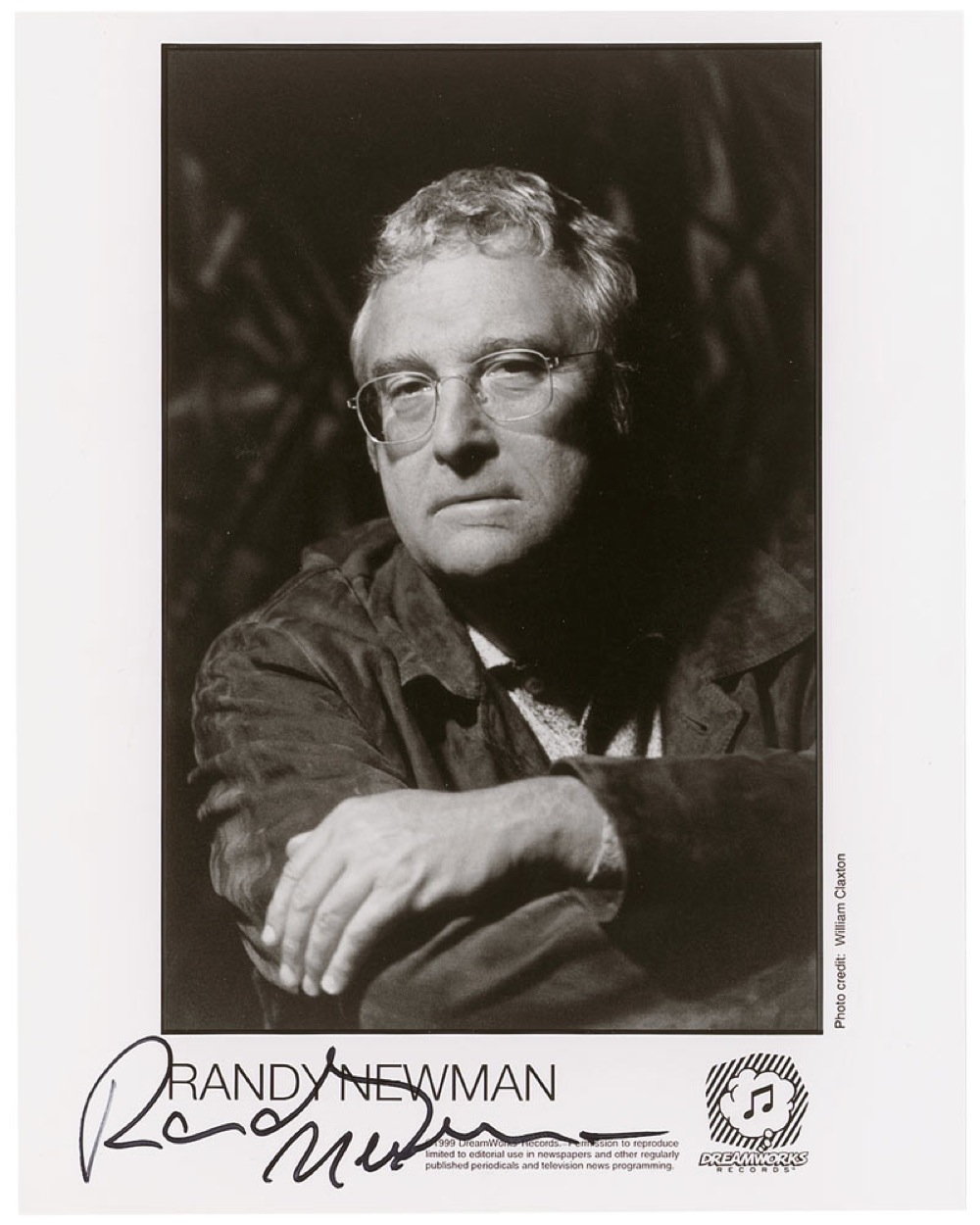 Randy Newman Signed Photographs | RR Auction