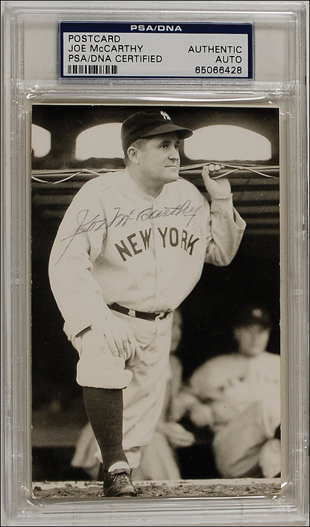 Joe McCarthy Signed Photograph | RR Auction