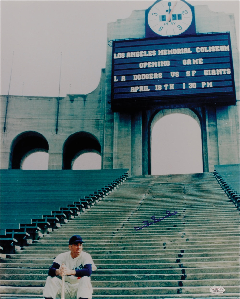 Duke Snider Signed Photograph | RR Auction