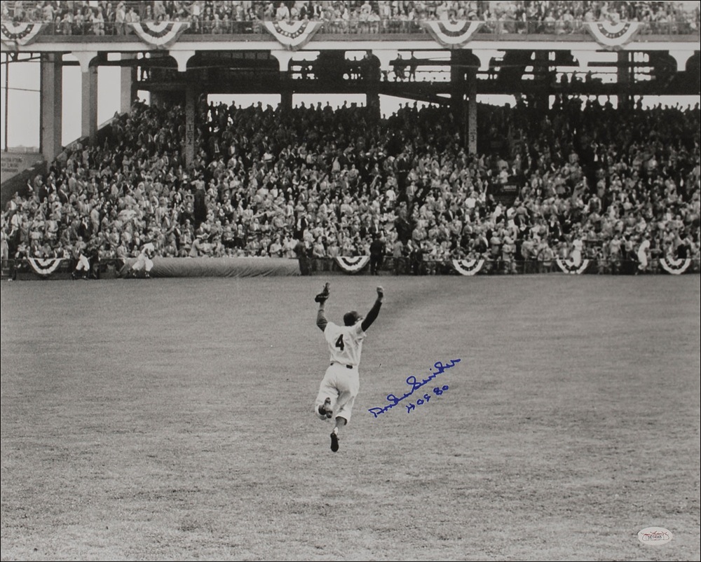 Duke Snider Signed Photograph | RR Auction