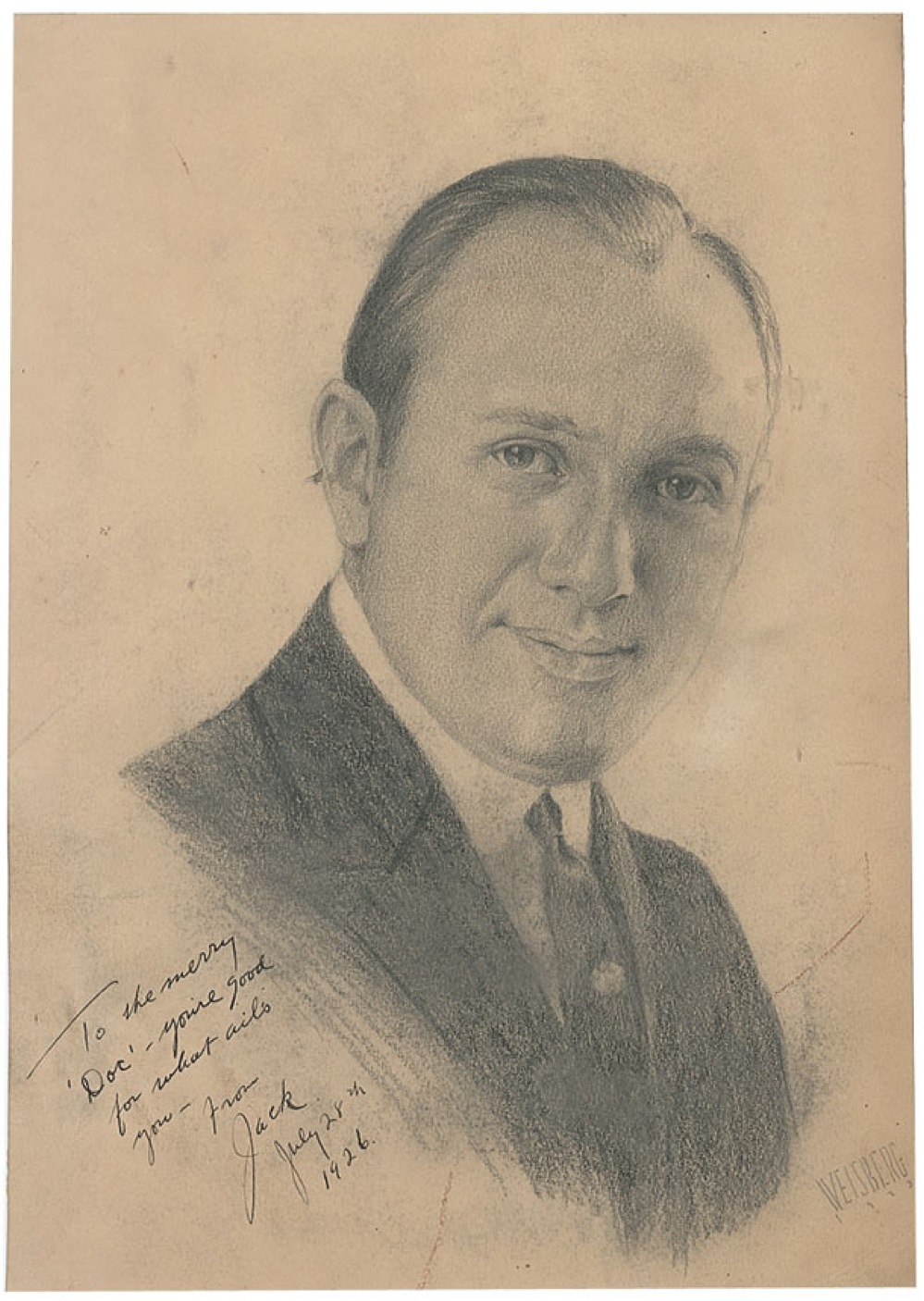 Jack Warner Signed Photograph | RR Auction