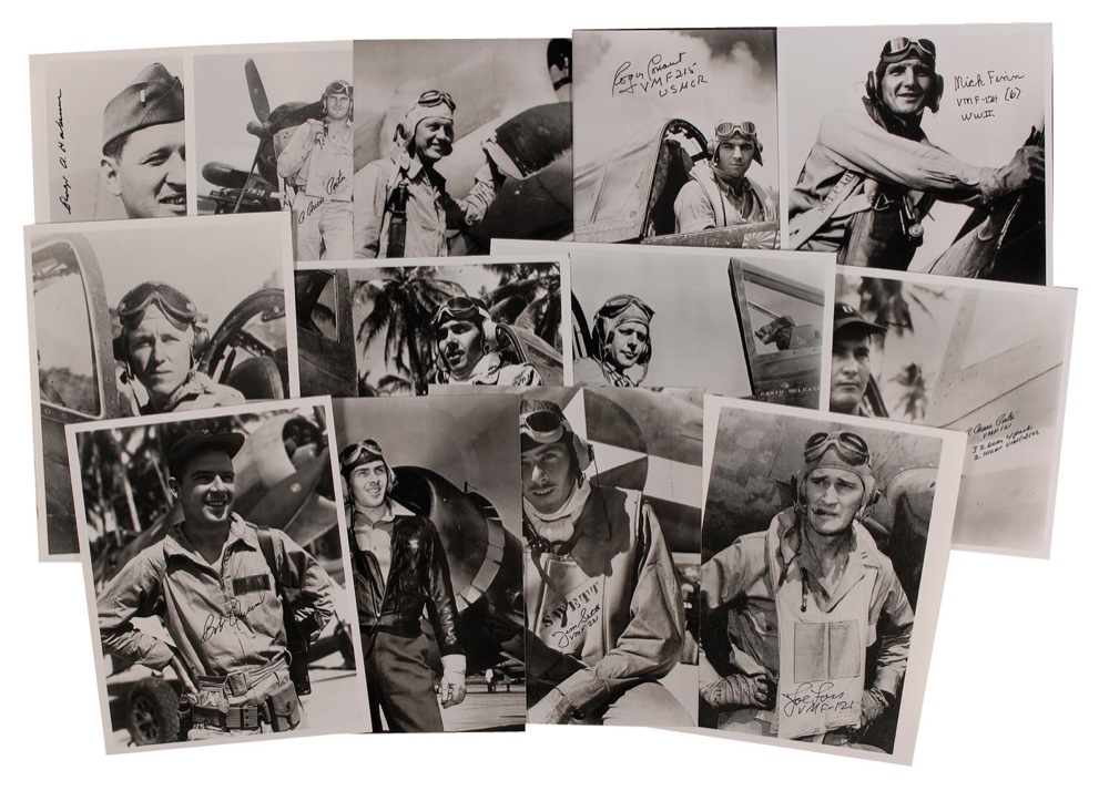 Fighter Aces Signed Photographs | RR Auction