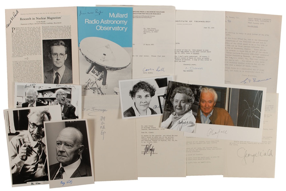 Nobel Prize Winners Group Lot | RR Auction