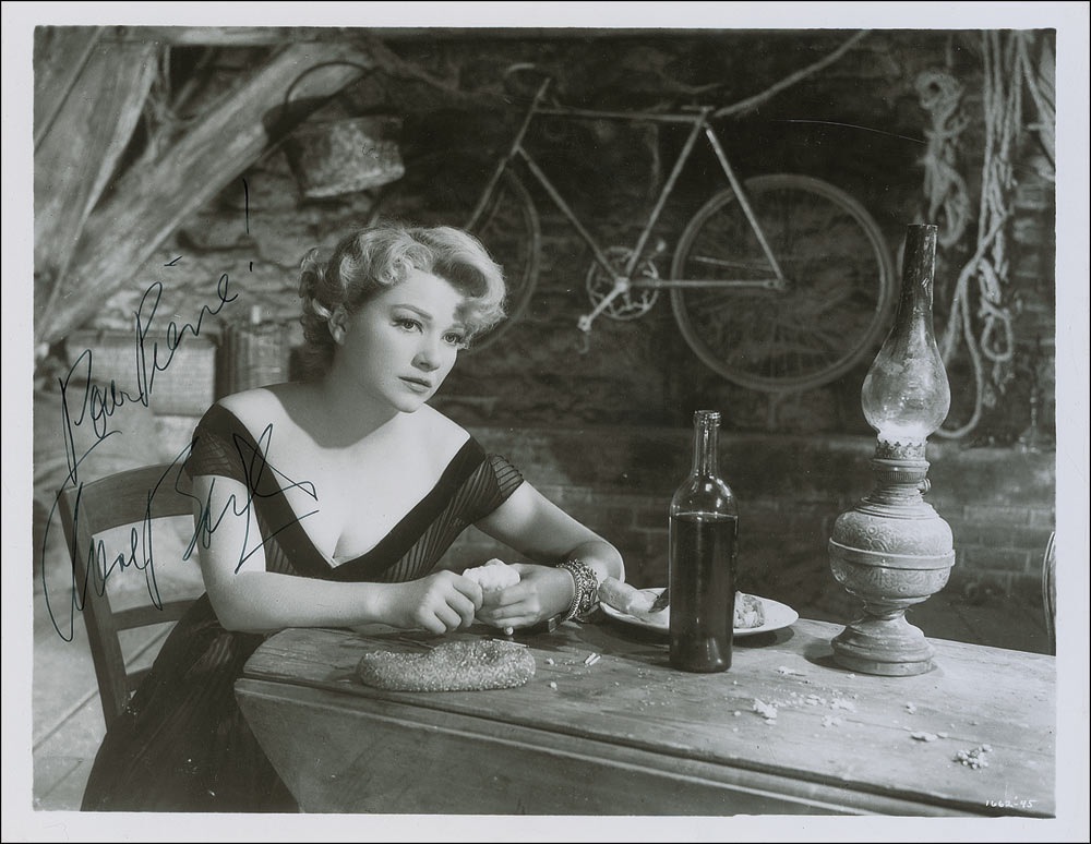 Anne Baxter Signed Photographs | RR Auction