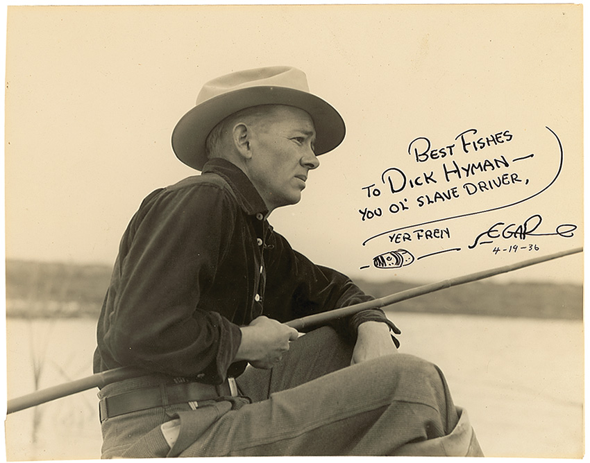 Elzie Segar Signed Photograph | RR Auction