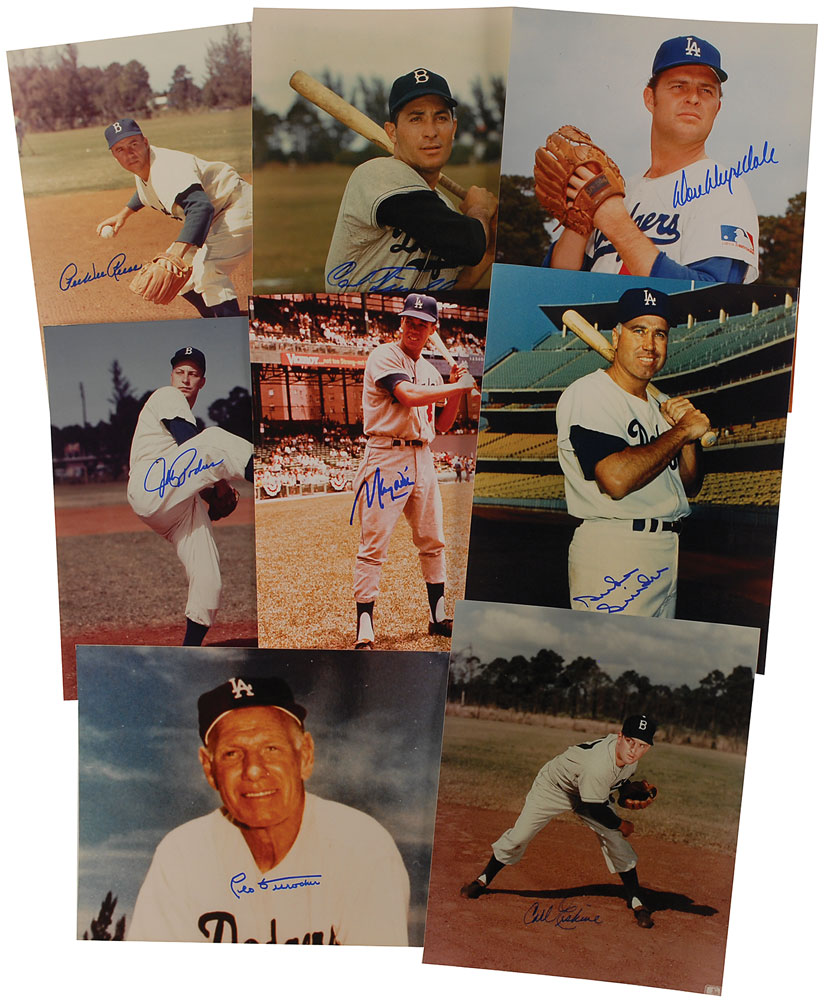 Los Angeles Dodgers Signed Photographs | RR Auction