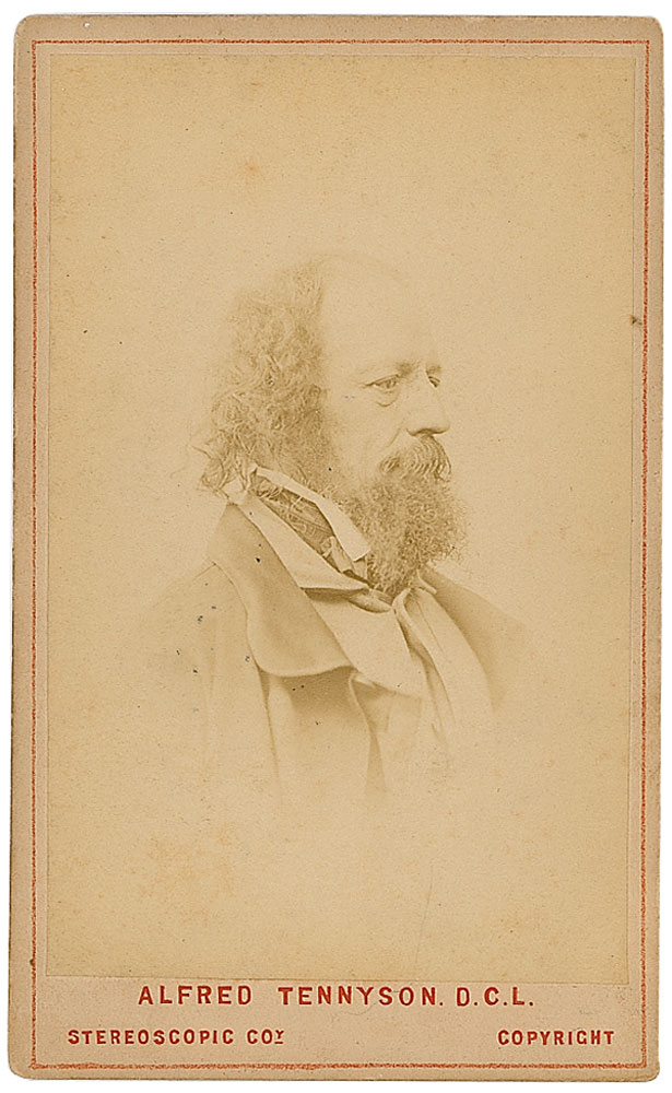 Alfred Lord Tennyson Signature | RR Auction