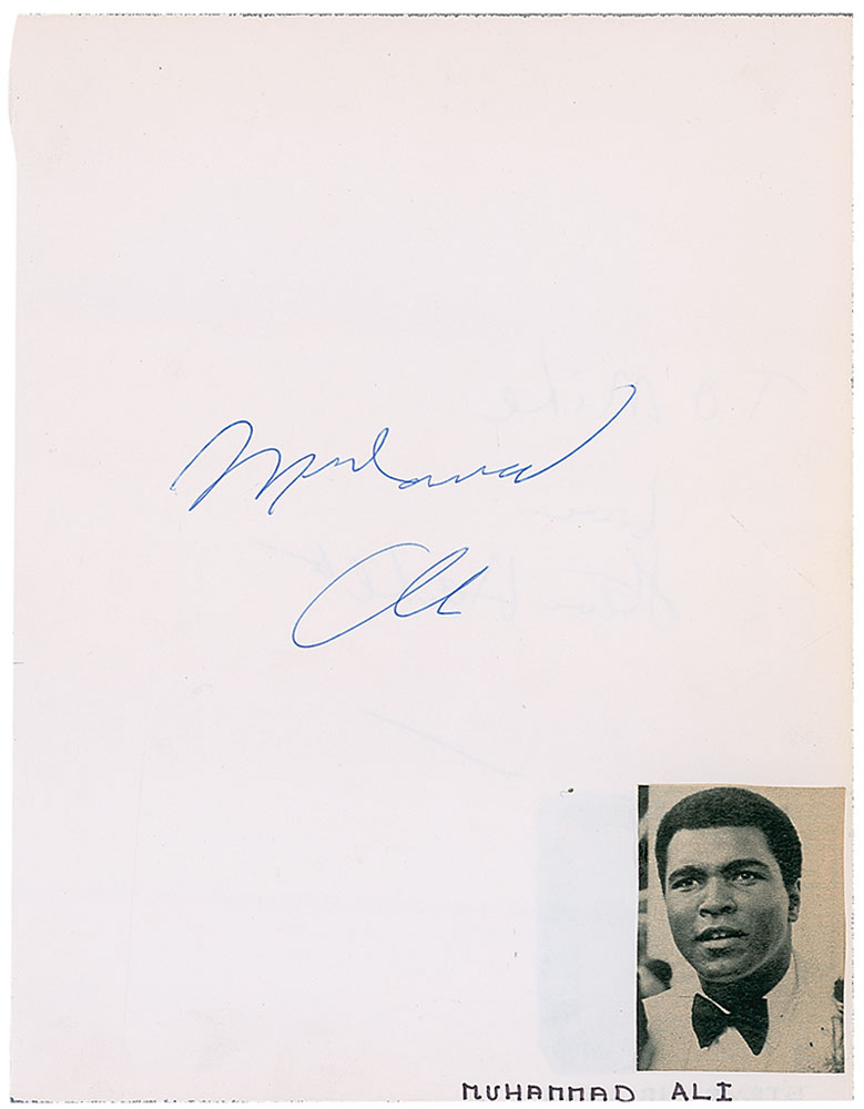 Muhammad Ali and Jimmy Ellis | RR Auction