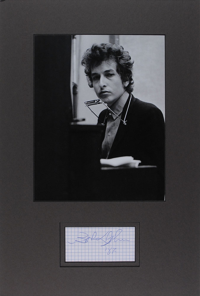 Bob Dylan Signature | RR Auction