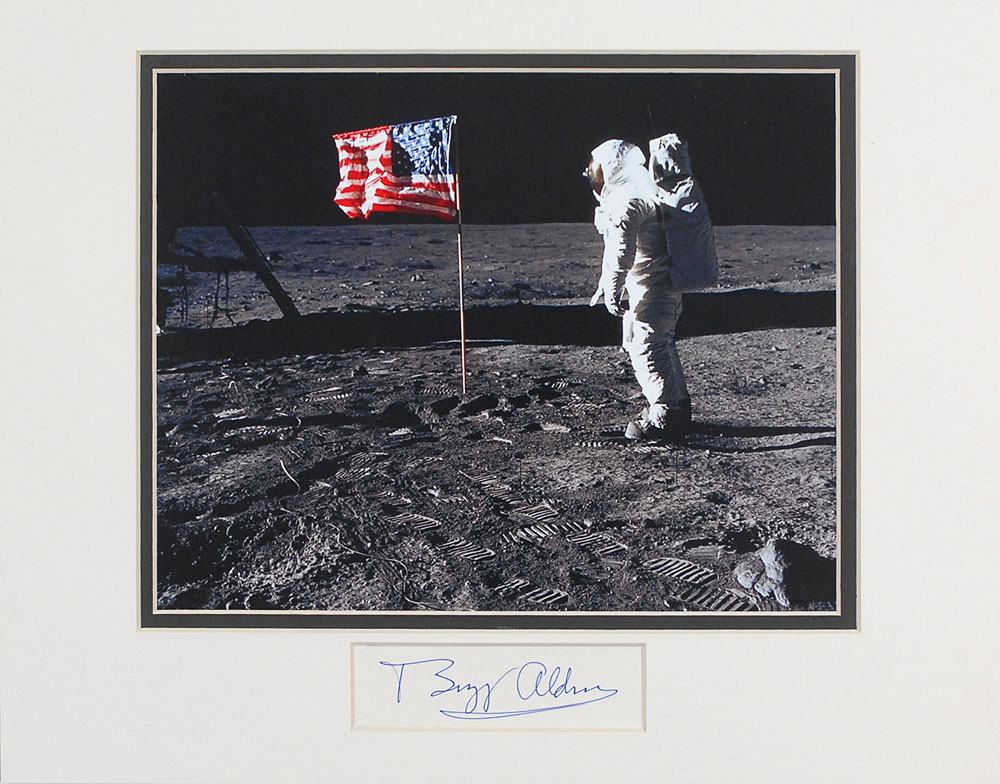 Moonwalkers: Aldrin and Duke Signatures | RR Auction