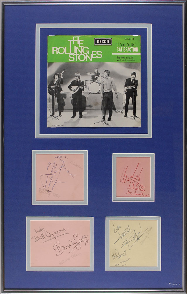 Rolling Stones Signatures | RR Auction
