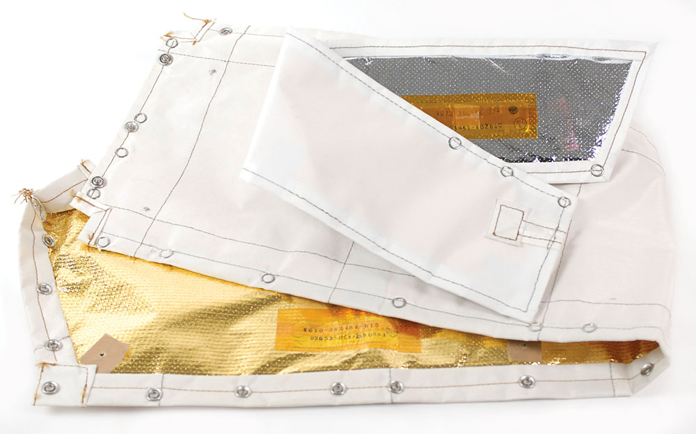 Space Shuttle Thermal Blankets and Space Shuttle Wiring Component