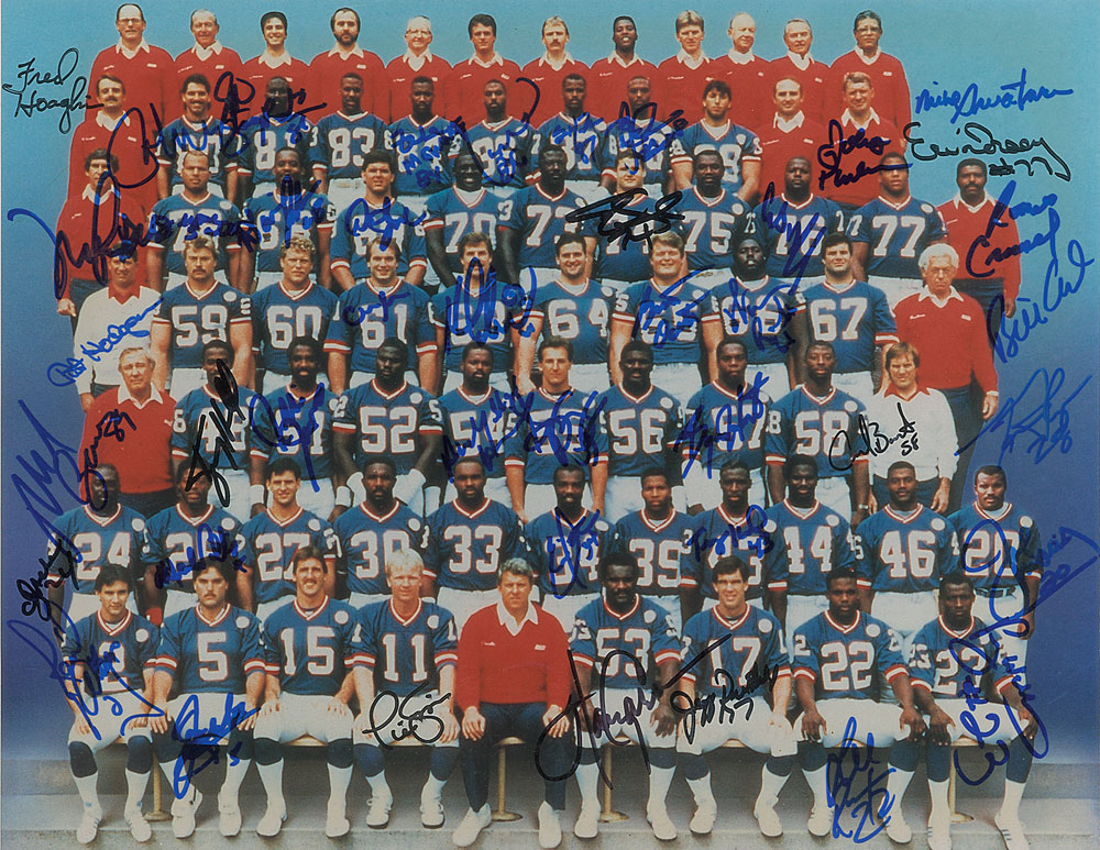NY Giants: 1986 Signed Photograph | RR Auction