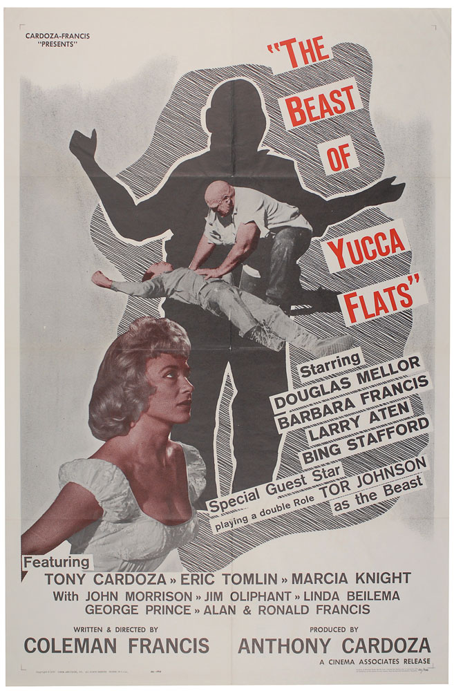 The Beast of Yucca Flats One Sheet | RR Auction