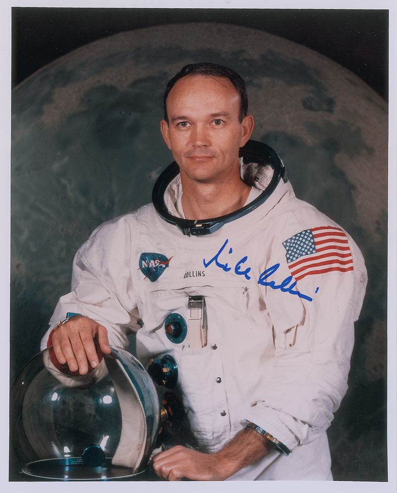 Michael Collins Signed Photograph | RR Auction