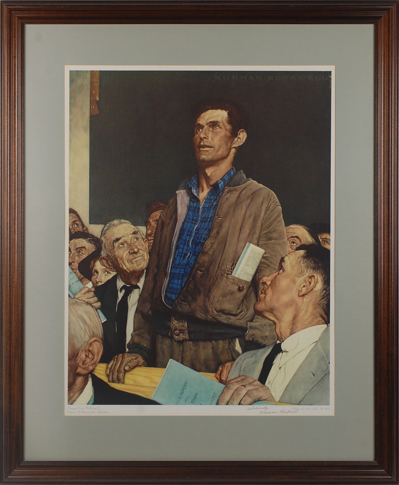 Norman Rockwell Print | RR Auction