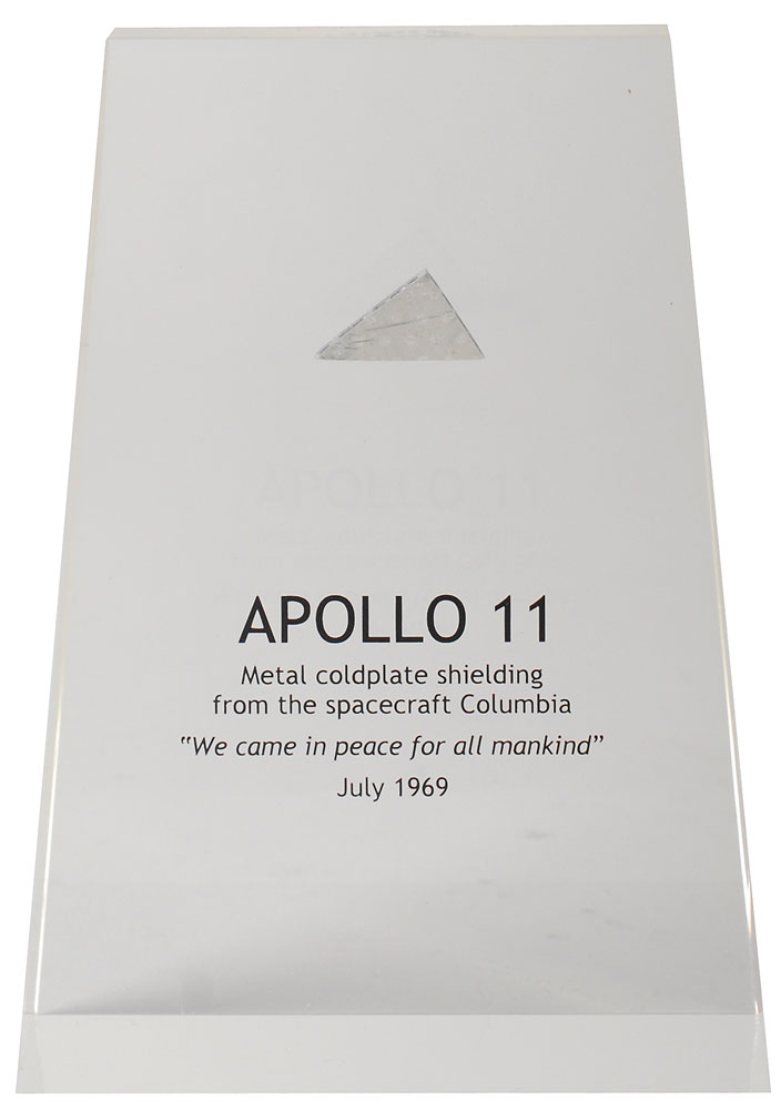Apollo 11 Flown Coldplate Fragment | RR Auction