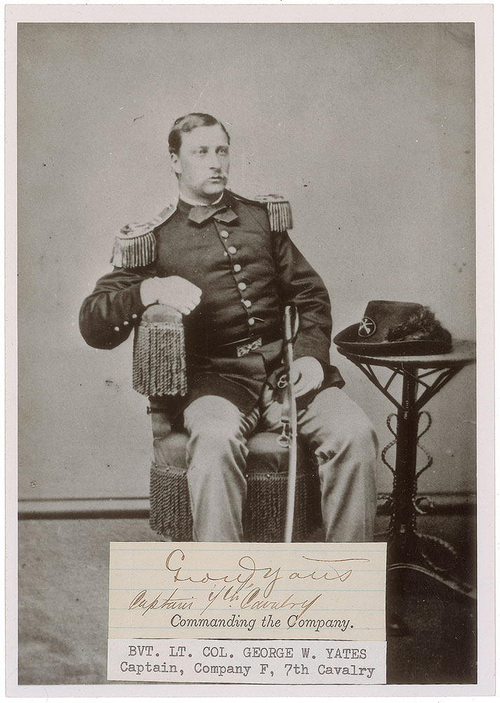 7th Cavalry: George W. Yates | RR Auction