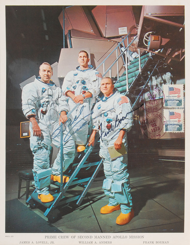 Apollo 8 Signed Photograph | RR Auction