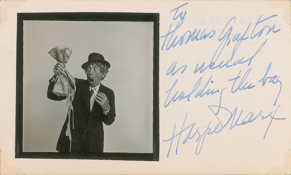Harpo Marx | RR Auction