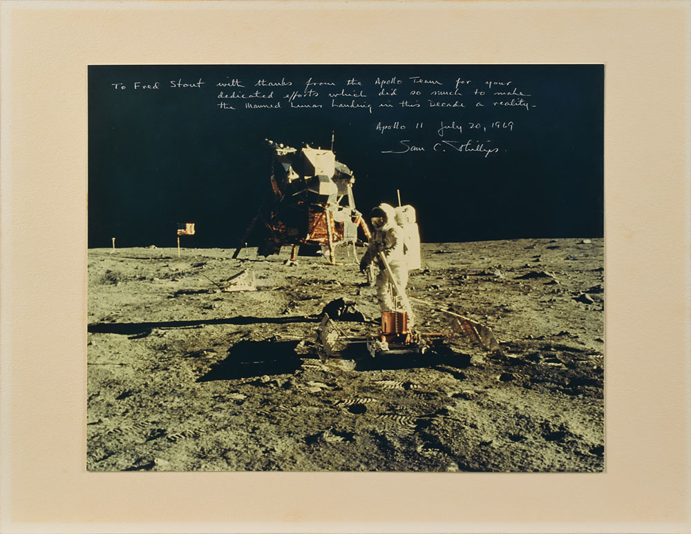 Apollo 11: Sam C. Phillips Signed Photograph | RR Auction