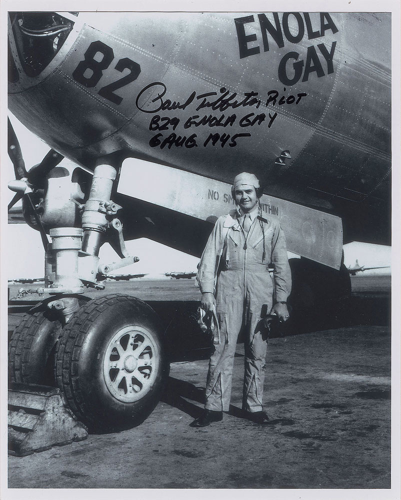 Enola Gay: Tibbets and Ferebee Signed Photographs | RR Auction