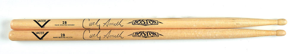 Boston: Curly Smith's Stage-Used Drum Sticks | RR Auction