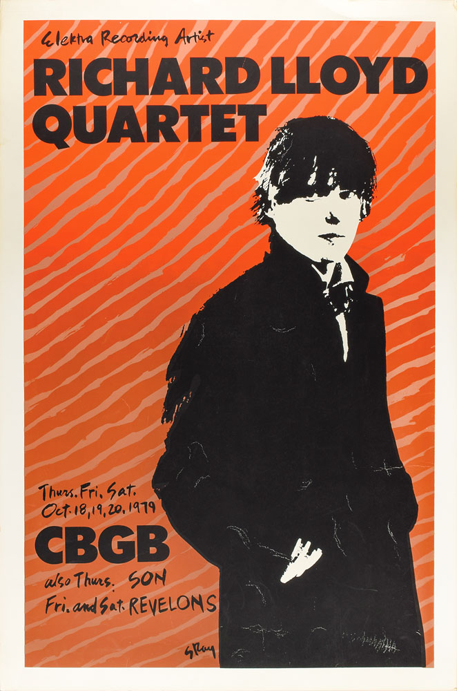 Richard Lloyd Quartet 1979 CBGB Poster | RR Auction