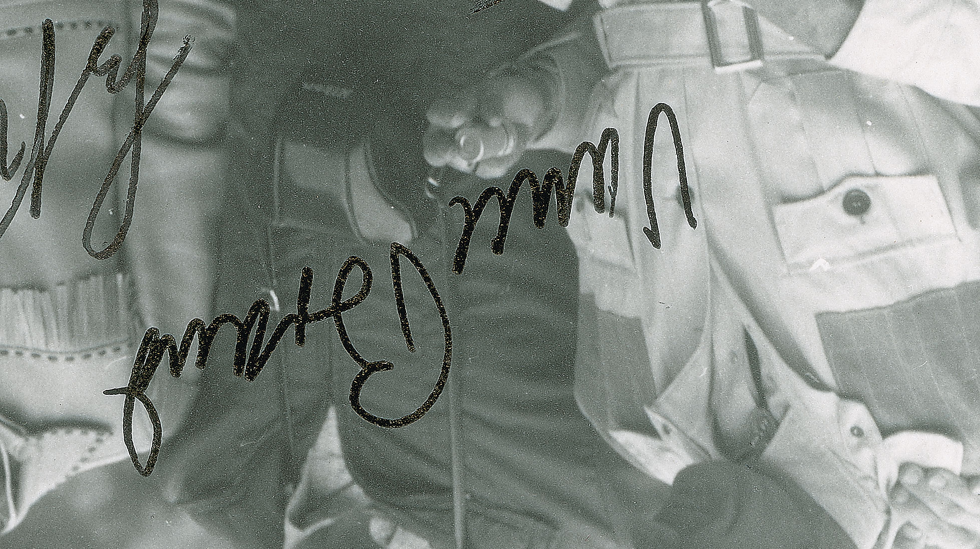 Ron Evans's One Shot Hunt Signed Photograph | RR Auction