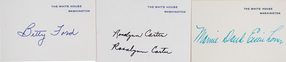 First Ladies White House Cards | RR Auction