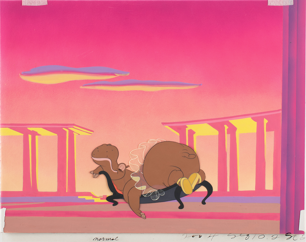 Hyacinth Hippo production cel from Fantasia | RR Auction