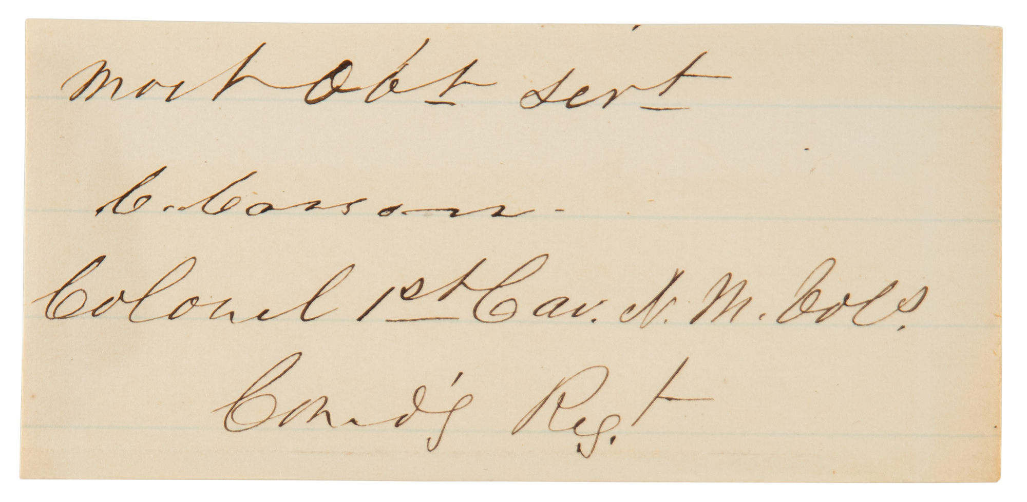 Kit Carson Signature | RR Auction
