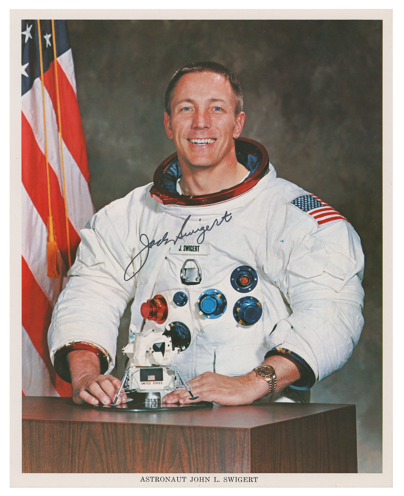 Jack Swigert Signed Photograph | RR Auction