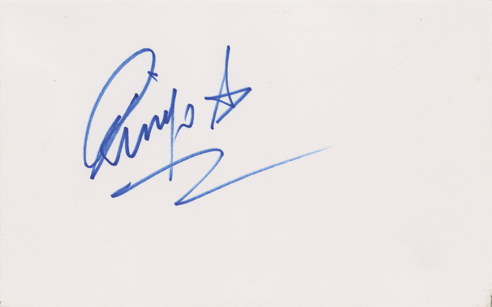 Beatles: Ringo Starr Signature | RR Auction