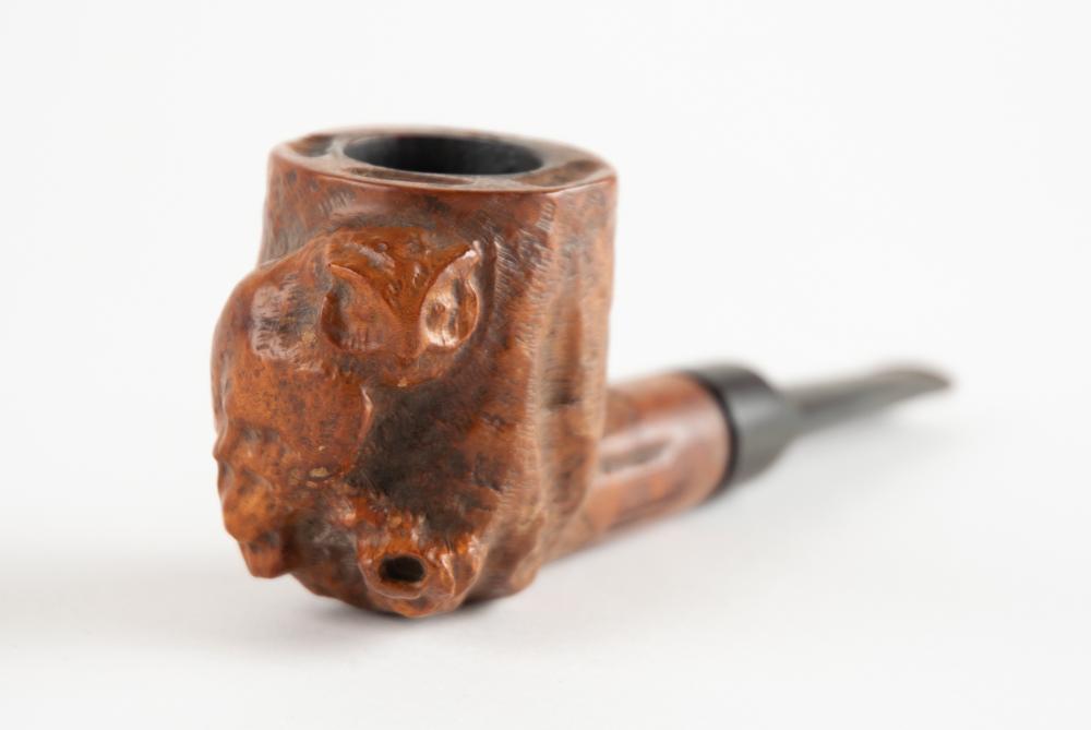Albert Einstein's (9) Pipes and Menorah Pipe Holder | RR Auction