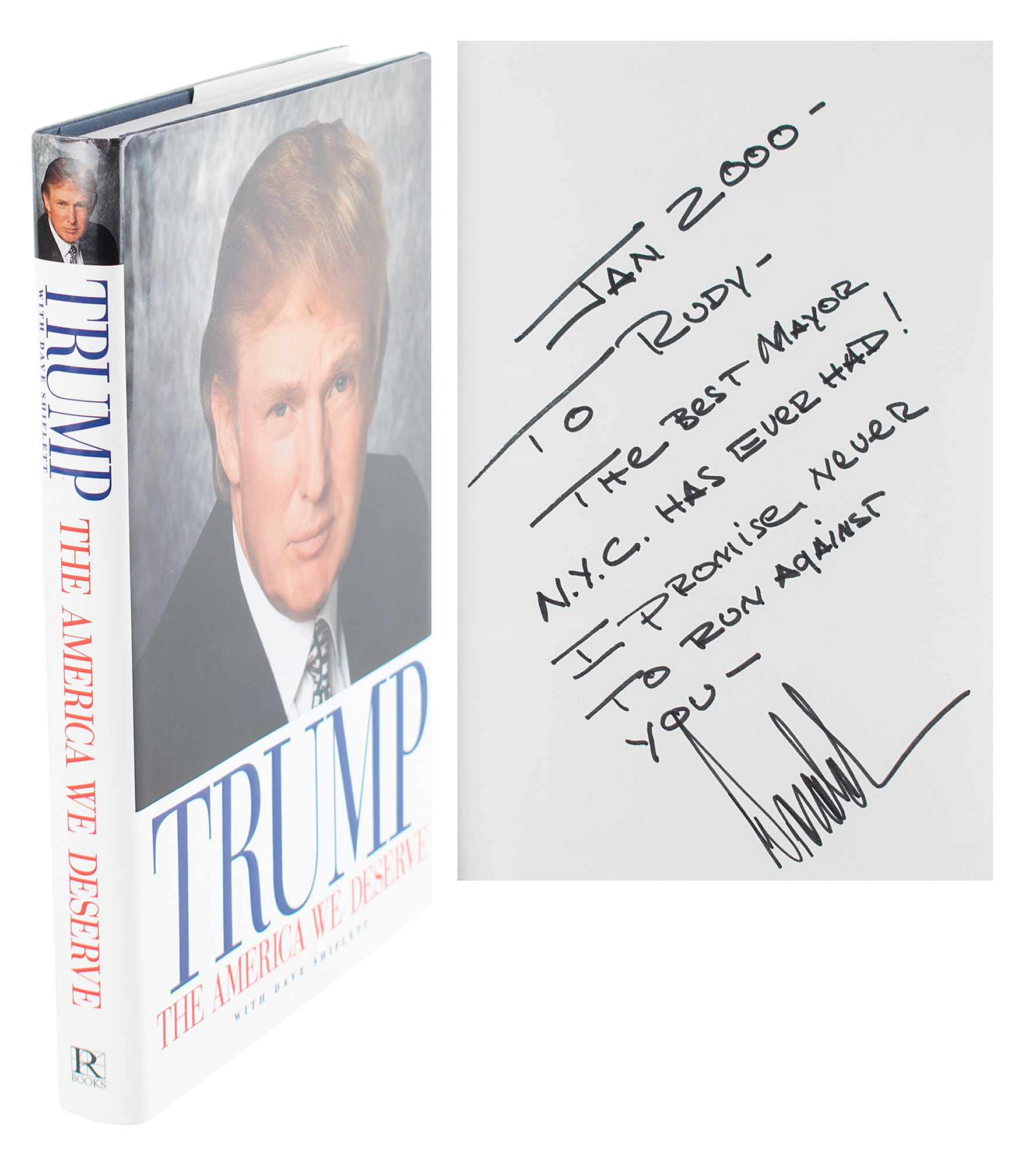 Donald Trump Signed Book | RR Auction