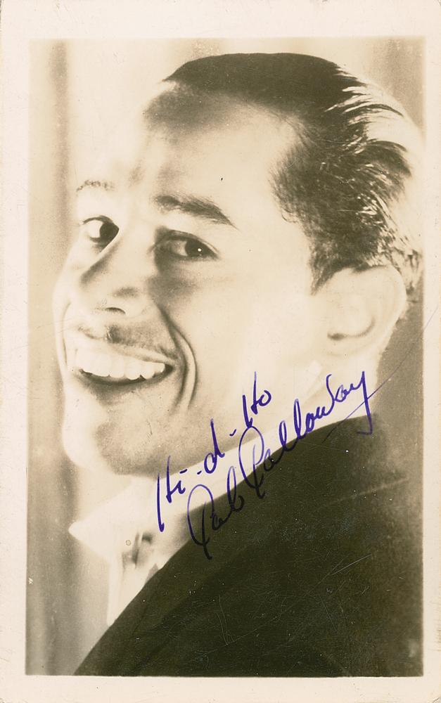 Cab Calloway Signed Photograph | RR Auction